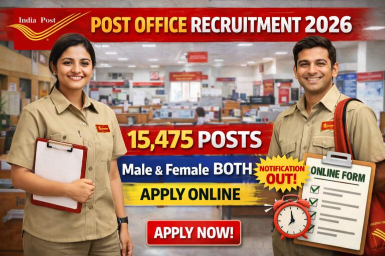 Post Office Recruitment 2026 – Apply Online, Eligibility, Dates - Free ...