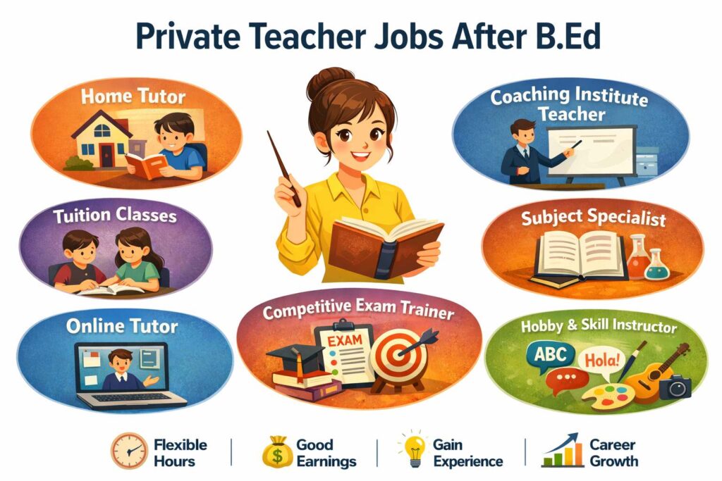 Private Teacher Job After B.Ed – Best Career Options, Salary ...